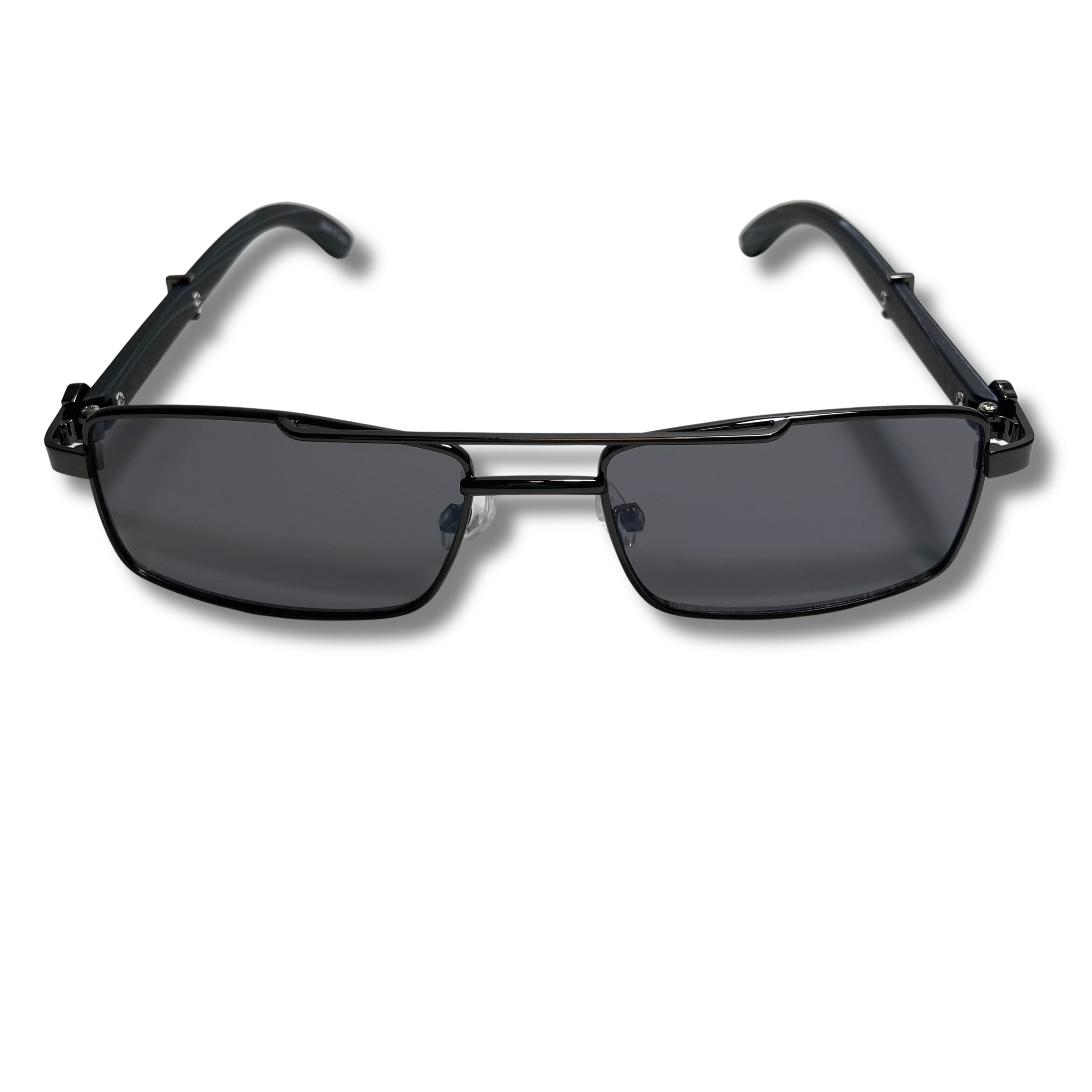 The Hugo x Metal Square Sunglasses with Crossbar – Shade Phreak